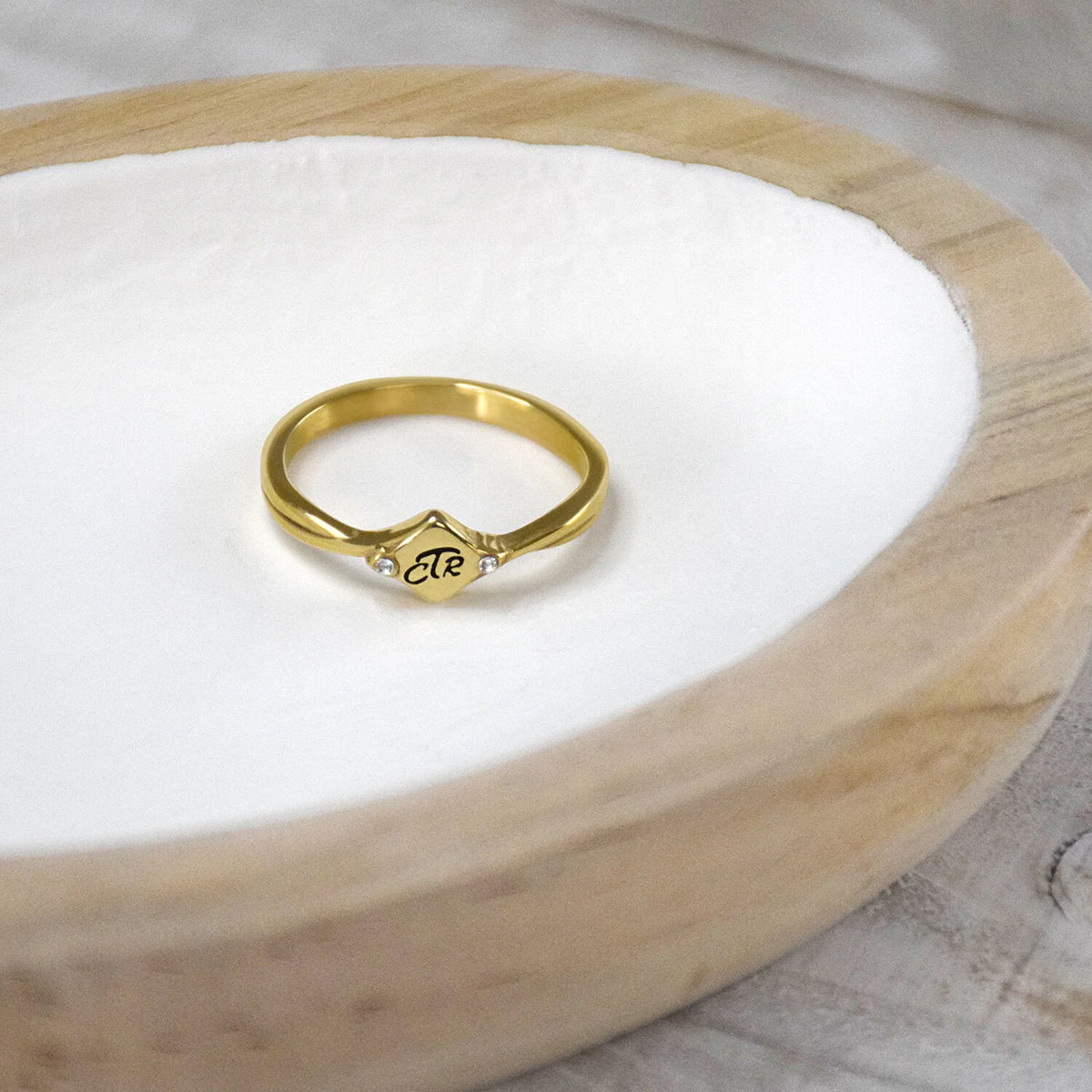 Grace CTR Ring - Stainless Steel – Choose the Right Ring