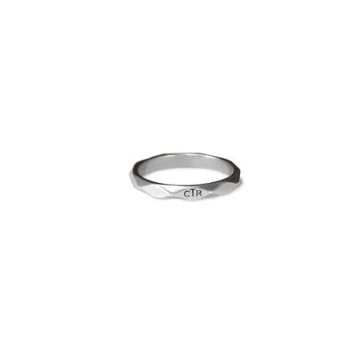 Diamond Cut CTR Ring - Stainless Steel – Choose the Right Ring